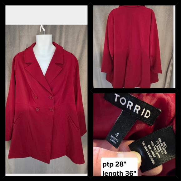 torrid | Jackets & Coats | Torrid Size 4 Stunning Jacket | Poshmark